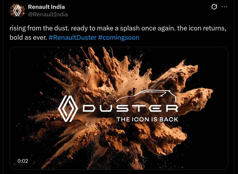 Next-Gen Renault Duster to Launch in India on January 26, 2026 — Brand ...